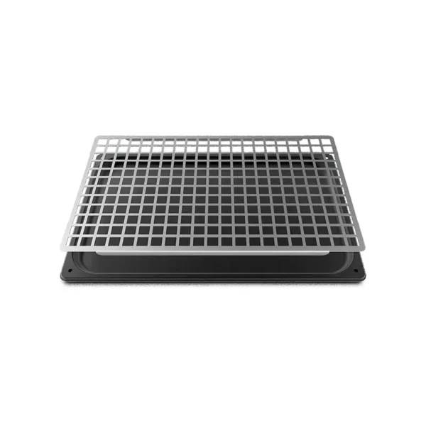 Grelha em Aço com Tabuleiro Antiaderente Unox TG840 BACON - Netfrio ...
